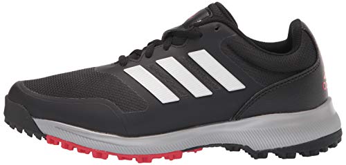 adidas mens Tech Response Spikeless Golf Shoe, Black, 9.5 Wide US