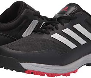 adidas mens Tech Response Spikeless Golf Shoe, Black, 9.5 Wide US