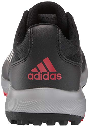 adidas mens Tech Response Spikeless Golf Shoe, Black, 9.5 Wide US