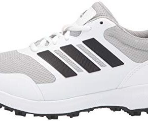 adidas Men's Tech Response Spikeless Golf Shoe, Ftwr White/Core Black/Grey Two, 9