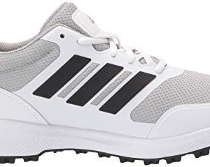 adidas Men's Tech Response Spikeless Golf Shoe, Ftwr White/Core Black/Grey Two, 9