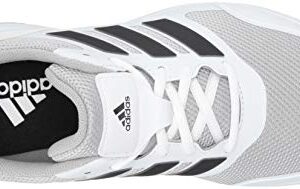 adidas Men's Tech Response Spikeless Golf Shoe, Ftwr White/Core Black/Grey Two, 9