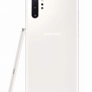 Samsung Galaxy Note 10+ Plus 4G Dual-SIM SM-N975F/DS 256GB (GSM Only, No CDMA) Factory Unlocked 4G/LTE Smartphone - International Version (Aura White) (Renewed)