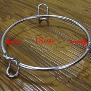 Stainless Steel Pot Rack Kitchen Wok Rack Stove Rack Trivets Wok Support Ring/Pan Holder Stand