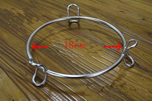 Stainless Steel Pot Rack Kitchen Wok Rack Stove Rack Trivets Wok Support Ring/Pan Holder Stand