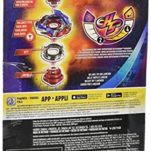 BEYBLADE Burst Rise Hypersphere Union Achilles A5 Starter Pack - Balance Type Battling Top Toy and Right/Left-Spin Launcher, Ages 8 and Up