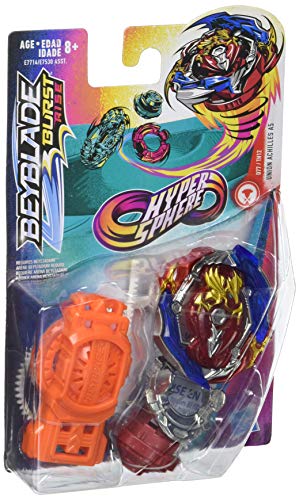 BEYBLADE Burst Rise Hypersphere Union Achilles A5 Starter Pack - Balance Type Battling Top Toy and Right/Left-Spin Launcher, Ages 8 and Up