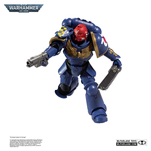 McFarlane Toys Warhammer 40,000 Ultramarines Primaris Assault Intercessor 7" Action Figure