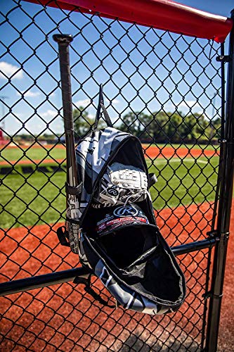 Rawlings | REMIX Baseball & Softball Equipment Bag | T-Ball / Rec / Travel | Backpack - Black