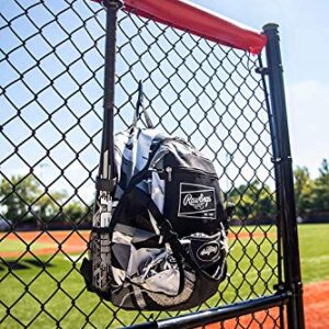 Rawlings | REMIX Baseball & Softball Equipment Bag | T-Ball / Rec / Travel | Backpack - Black