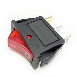 Rocker Switch Lighted On Off for Electric Fireplaces FMI Desa 120927-24 120 Volt