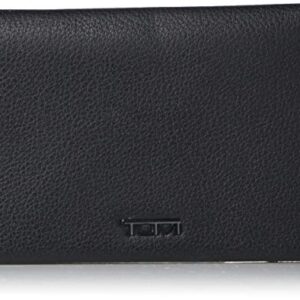 TUMI - Nassau Multi Window Card Case Wallet for Men - Black Texture