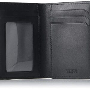 TUMI - Nassau Multi Window Card Case Wallet for Men - Black Texture