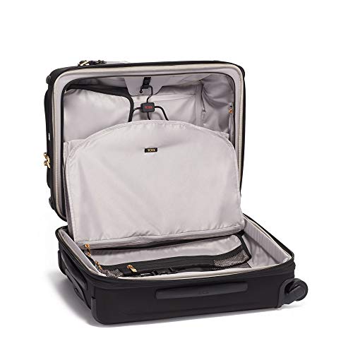 TUMI - Alpha 3 Continental Dual Access 4 Wheeled Carry-On Luggage - 22 Inch Rolling Suitcase for Men and Women - Black/Gold