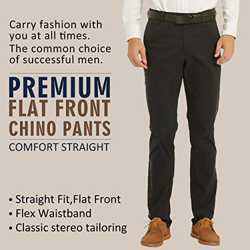 Taloyone Mens Casual Pants Mens Chinos Pants Black Work Pants Men Comfy Breathable Slacks for Mens Work Pants Mens Trousers Suit Pants Mens Dress Pants Work Pants for Men Trousers for Men Suit