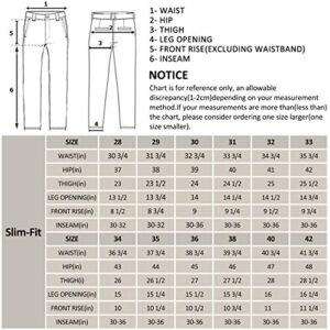 Taloyone Mens Casual Pants Mens Chinos Pants Black Work Pants Men Comfy Breathable Slacks for Mens Work Pants Mens Trousers Suit Pants Mens Dress Pants Work Pants for Men Trousers for Men Suit