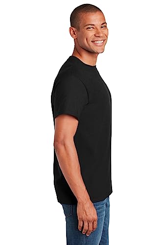 Gildan Heavy Cotton T-Shirt G5000, Black (10-Pack), X-Large