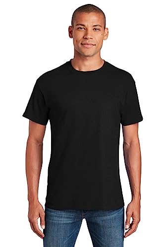 Gildan Heavy Cotton T-Shirt G5000, Black (10-Pack), X-Large