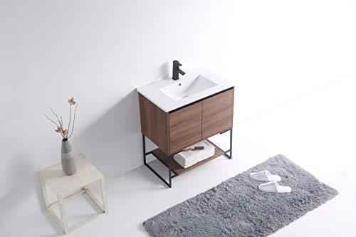 Fine Fixtures - 30" Inch Bathroom Vanity and Sink, Knob Free Design - Urbania Collection