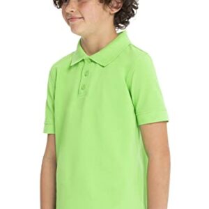 Classroom School Uniforms Kids' Polo Shirt, Lime Green, X-Large