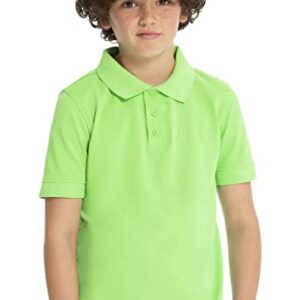 Classroom School Uniforms Kids' Polo Shirt, Lime Green, X-Large