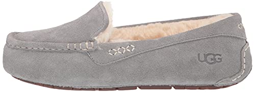 UGG Women's Ansley Slipper, Light Grey, 7