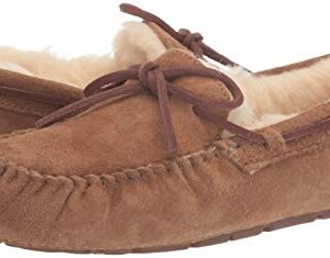 UGG womens Dakota Slipper, Chestnut, 7 US