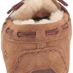 UGG womens Dakota Slipper, Chestnut, 7 US