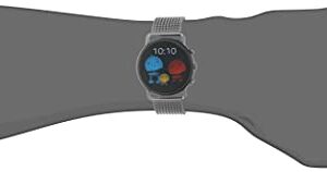 Skagen Connected Falster 3 Gen 5 Stainless Steel Mesh Touchscreen Smartwatch, Color: Gunmetal (Model: SKT5200)