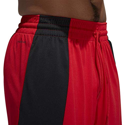 adidas Men's Pro Madness Shorts, Scarlet, Medium