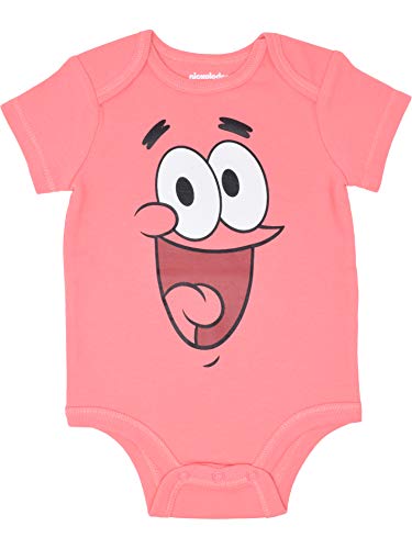 Nickelodeon SpongeBob SquarePants Patrick Squidward Baby Boys 3 Pack Bodysuit Spongebob 0-3 Months