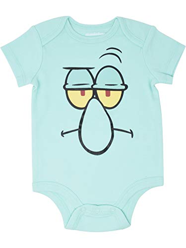 Nickelodeon SpongeBob SquarePants Patrick Squidward Baby Boys 3 Pack Bodysuit Spongebob 0-3 Months