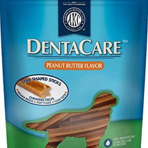 American Kennel Club DentaCare Mini Peanut Butter Flavored Dental Sticks | 50 Dog Sticks | Small Breed Size