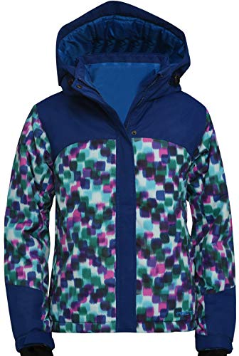 Arctix Kids Suncatcher Insulated Winter Jacket, Royal Blue/Bluebird Dots, Medium