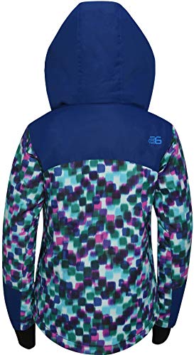 Arctix Kids Suncatcher Insulated Winter Jacket, Royal Blue/Bluebird Dots, Medium