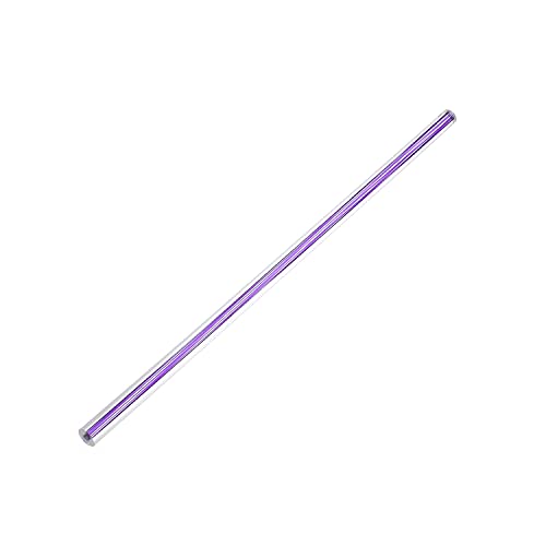 Fielect Deep Purple Straight Line Acrylic Round Rod Standard Plexiglas PMMA Bar Tolerance for DIY 8mm Diameter 250mm Height 1Pcs