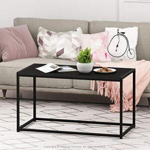 FURINNO Camnus Modern Living Coffee Table, Americano, 15.74 in x 30 in x 17.51 in