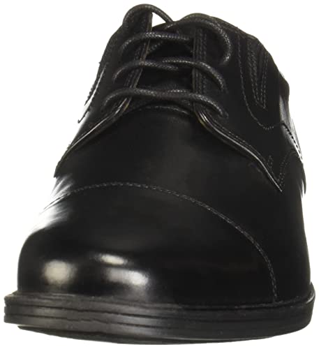 Clarks Men's Whiddon Cap Oxford, Black Leather, 13 Wide