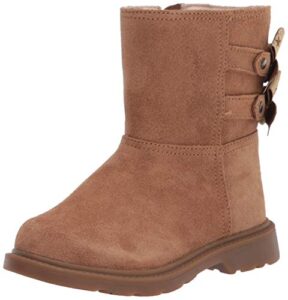 ugg girls tillee fashion boot, chestnut, 6 big kid us