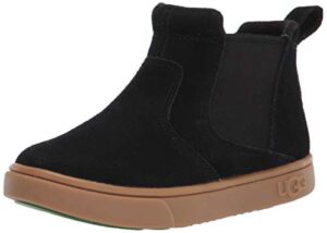 ugg unisex-child hamden ii sneaker, black, 7 toddler us