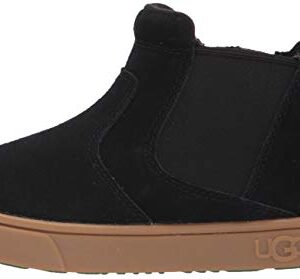 UGG Unisex-Child Hamden Ii Sneaker, Black, 7 Toddler US