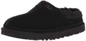 ugg mens neuman slipper, black, 9 us