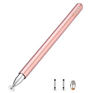 Stylus Pens for iPad, CCIVV Capacitive Pen High Sensitivity and Fine Point, Compatible for iPhone iPad Pro, Mini, Air, Surface and Android Tablets (Rosegold)