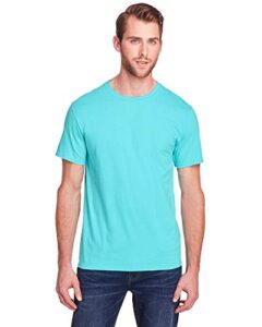 fruit of the loom unisex iconic t-shirt xl scuba blue