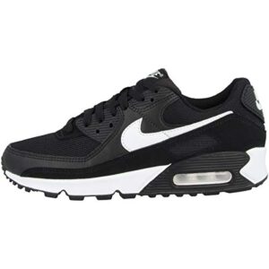 nike womens wmns air max 90 cq2560 001 black/white - size 8w