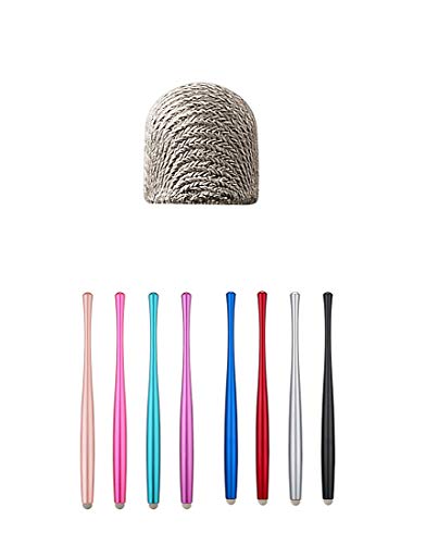 Replacement Mesh Fiber Tips for CCIVV Slim Waist Stylus Pen [0.25-inch Fiber Tip Series] (Pack of 12)