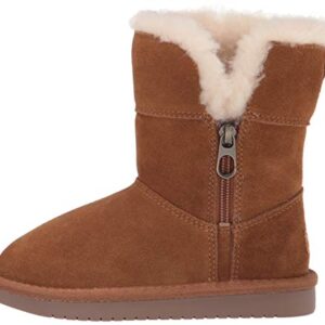 Koolaburra by UGG Unisex-Child Aribel Short Boot, Chestnut, 11 Little Kid US