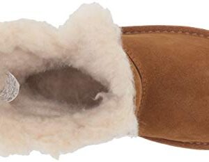 Koolaburra by UGG Unisex-Child Aribel Short Boot, Chestnut, 11 Little Kid US