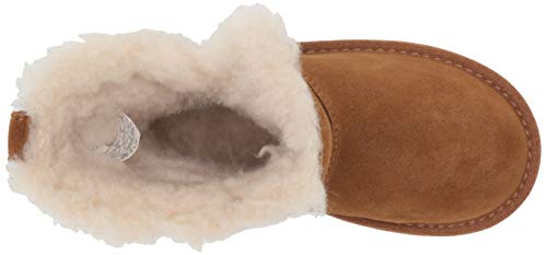 Koolaburra by UGG Unisex-Child Aribel Short Boot, Chestnut, 11 Little Kid US