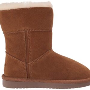 Koolaburra by UGG Unisex-Child Aribel Short Boot, Chestnut, 11 Little Kid US